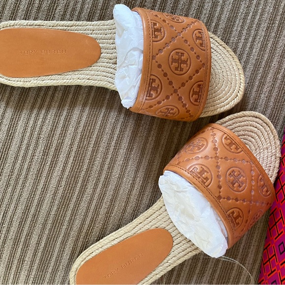 Tory Burch | Shoes | Tory Burch T Monogram Slide | Poshmark